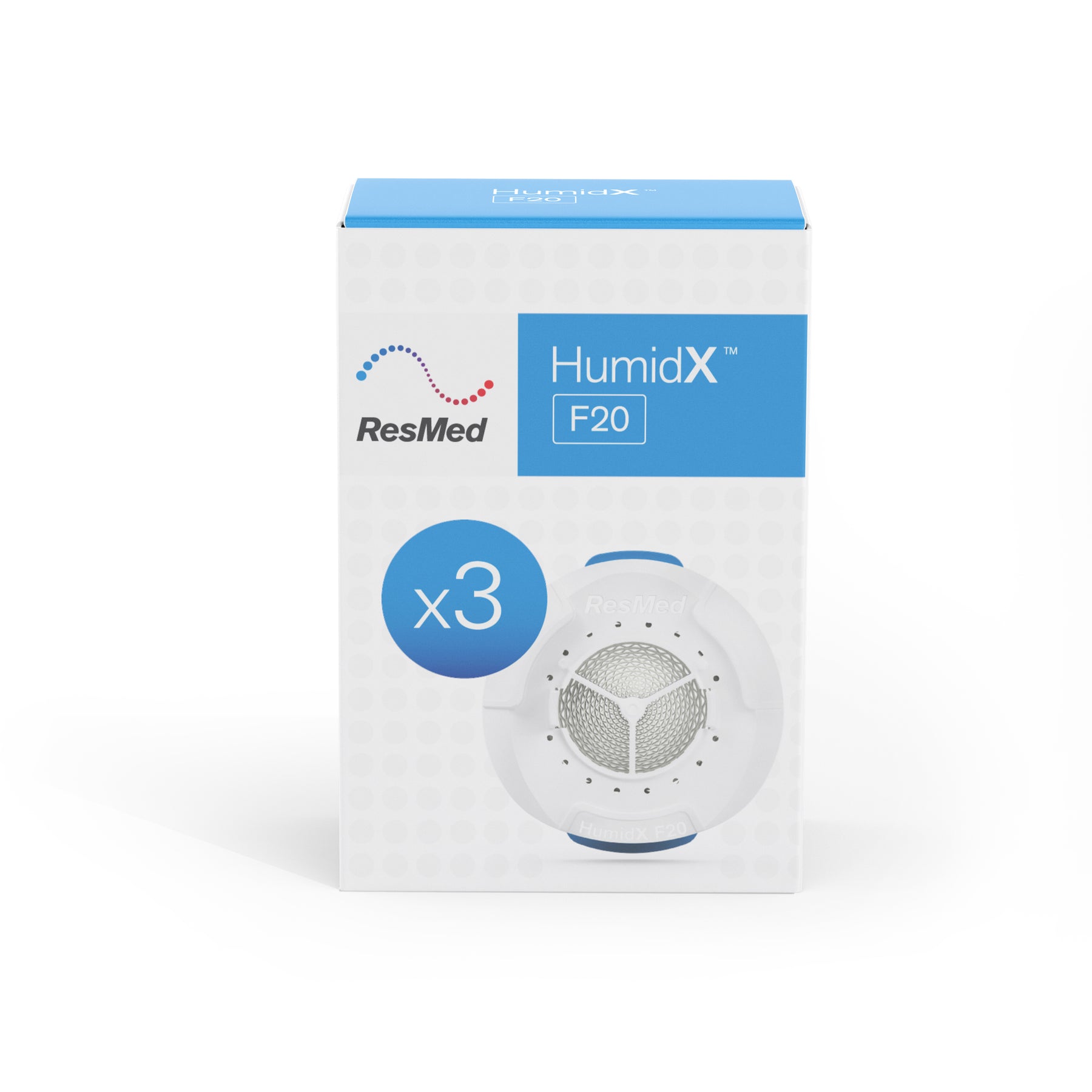 ResMed HumidX™ F20 (3 Pack) – sleepmanagementinstitute